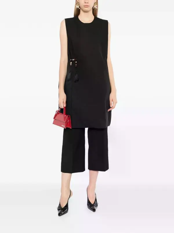 JNBY Embellished Tassel Detail Dress - Black