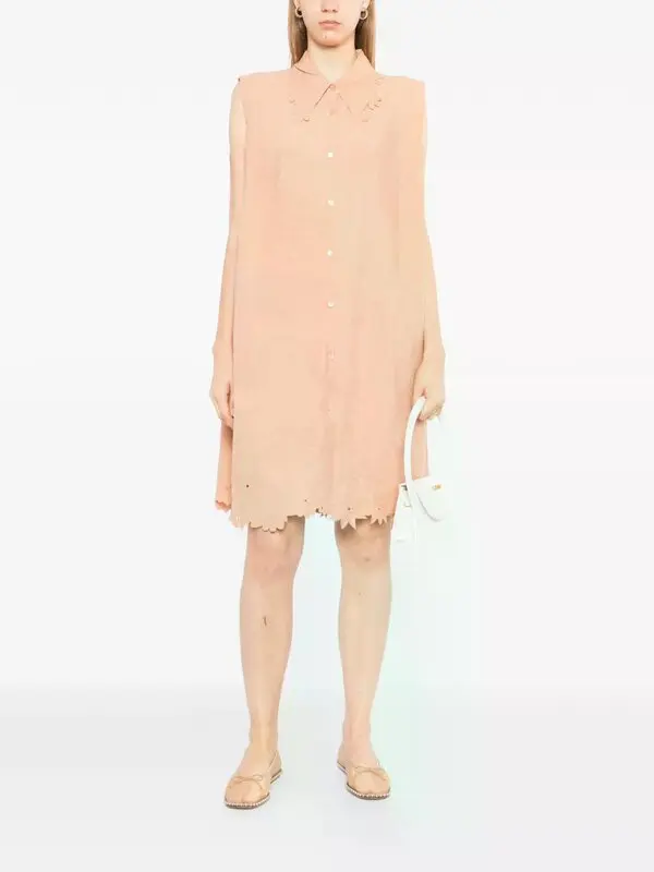JNBY Scalloped Hem Shirt Dress