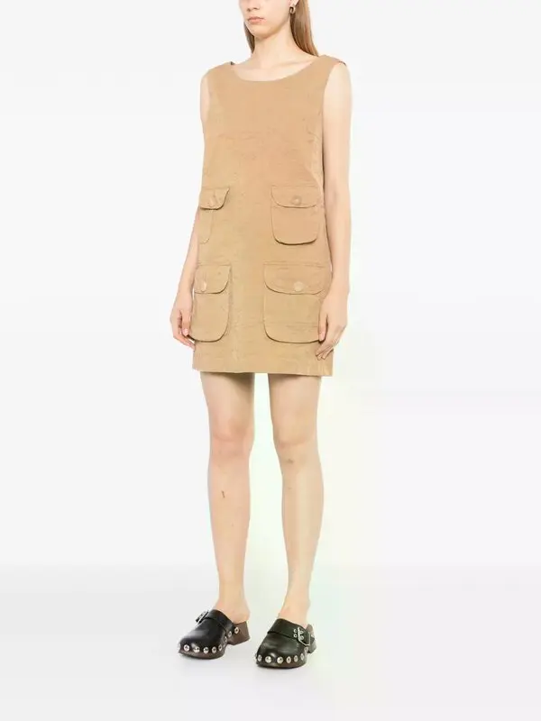 JNBY Floral-embroidered Utility Dress