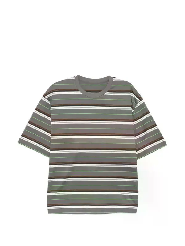 CROQUIS Striped-print T-shirt