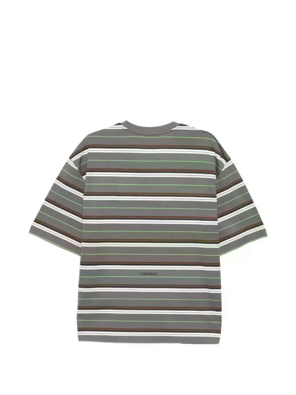 CROQUIS Striped-print T-shirt