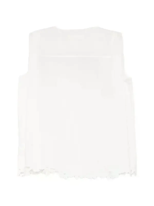 JNBY Embroidered Sleeveless Shirt