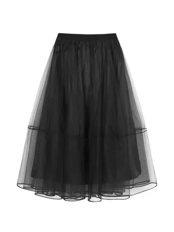 JNBY Tulle A-line Skirt - Black