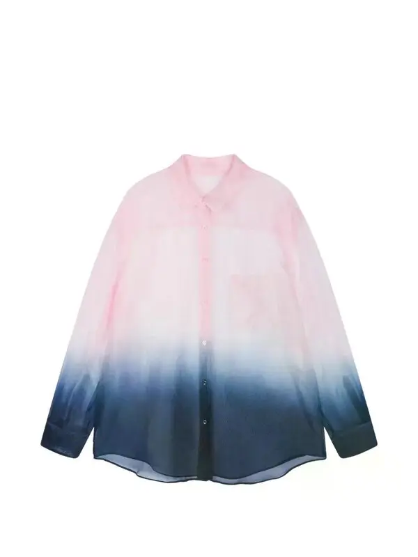 JNBY Gradient Silk Shirt - Pink