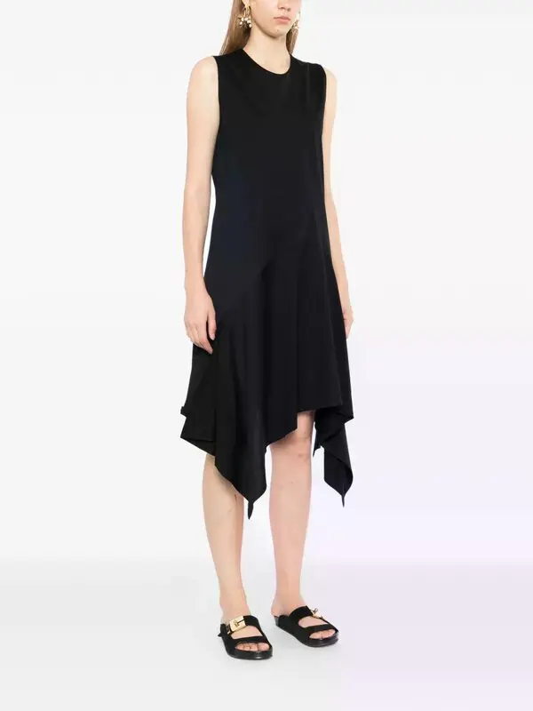 JNBY Asymmetric Sleeveless Dress - Black
