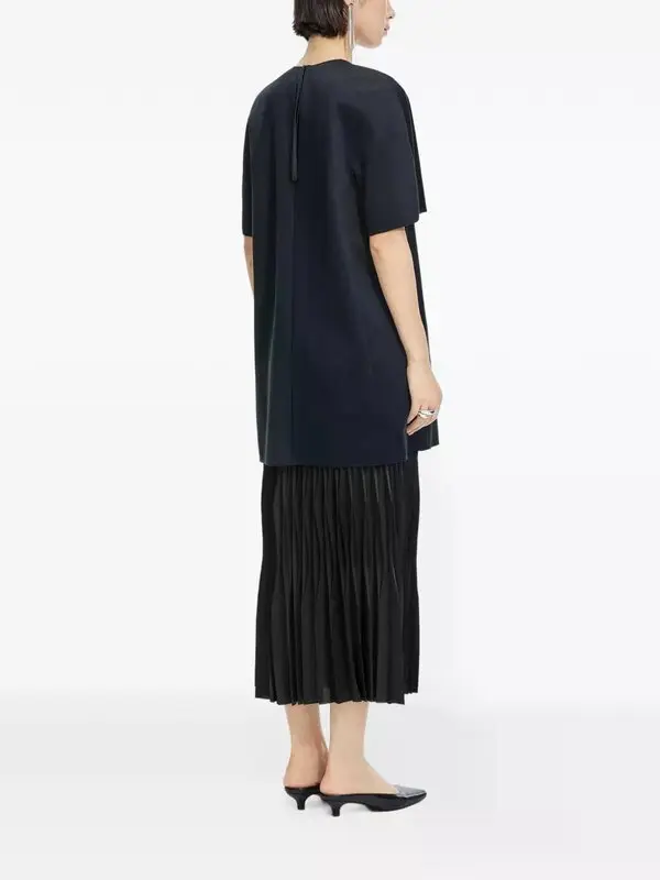 JNBY Draped Pleated Skirt - Black