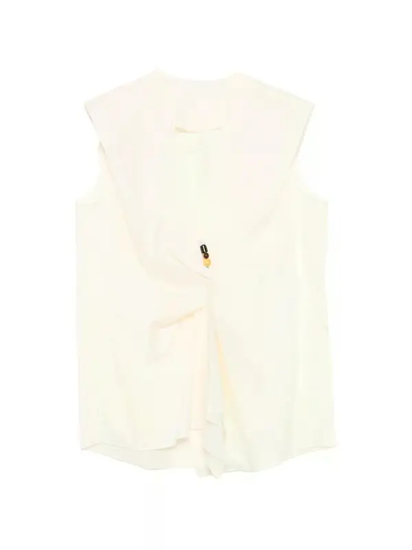 JNBY Embellished Twisted Blouse