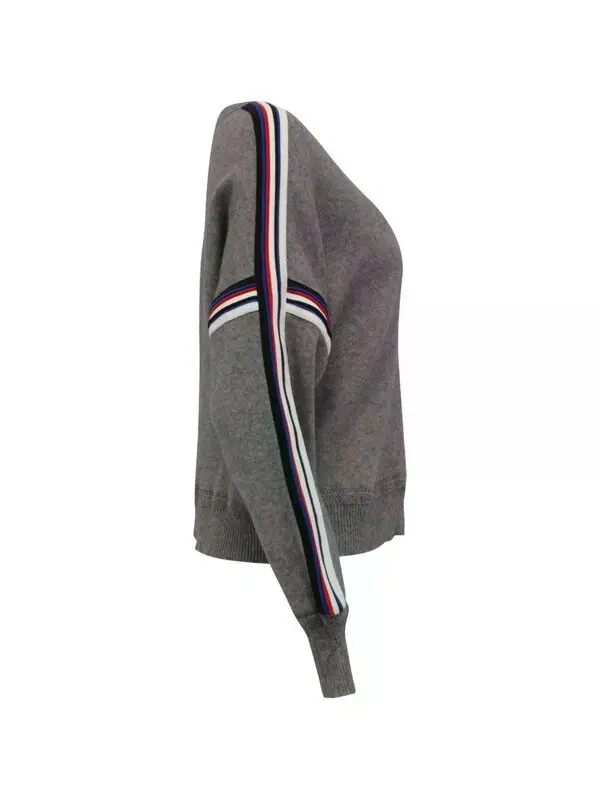 ISABEL MARANT VINTAGE Kao Striped-sleeve Sweater