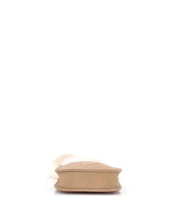 Hermès Tpm Long Strap Evelyne Bag Clemence - Neutral