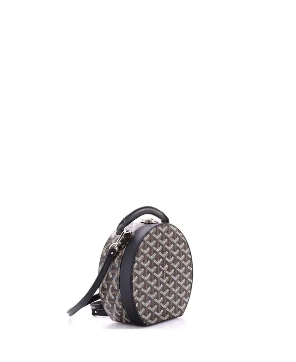 Goyard Alto Hatbox Bag Coated Canvas - Black