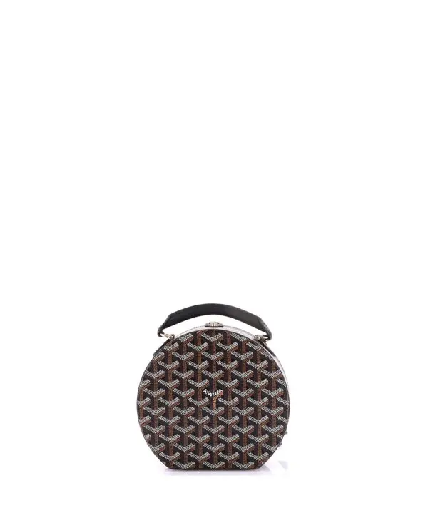 Goyard Alto Hatbox Bag Coated Canvas - Black