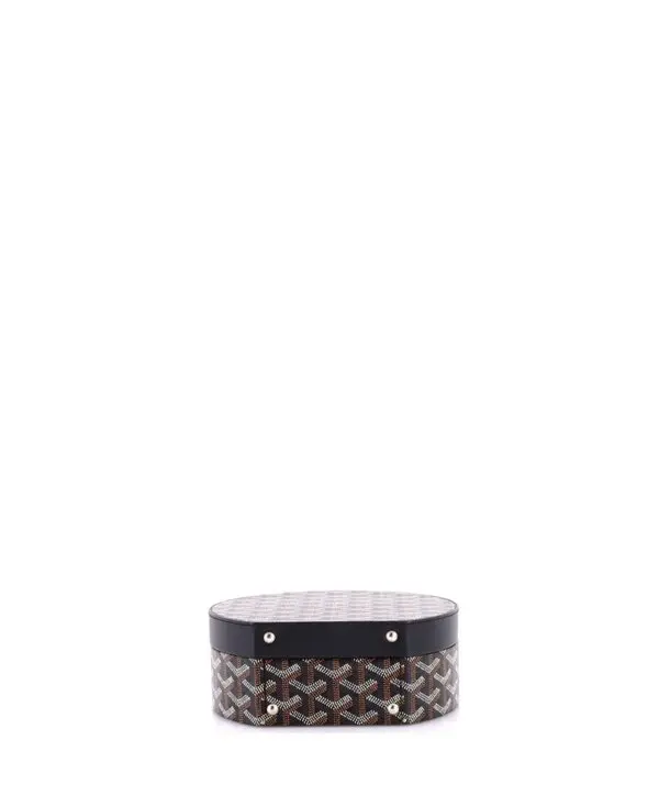 Goyard Alto Hatbox Bag Coated Canvas - Black