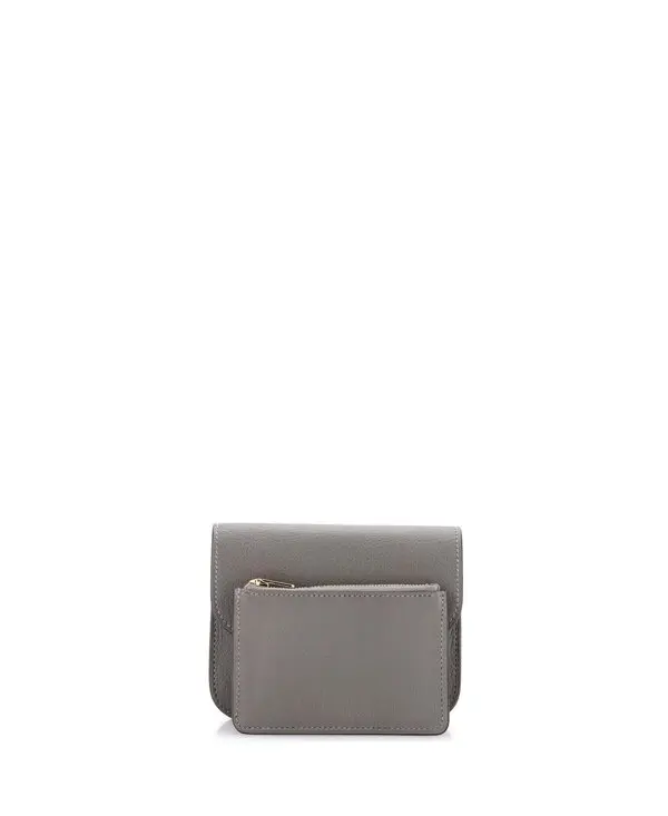 Hermès Constance Slim Wallet Evercolor - Gray