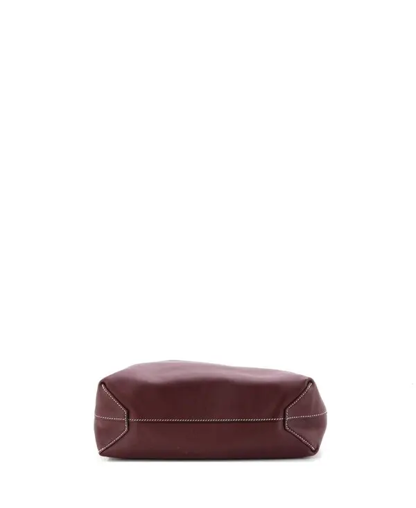 Hermès 28 Double Sens Tote Veau Sikkim - Red