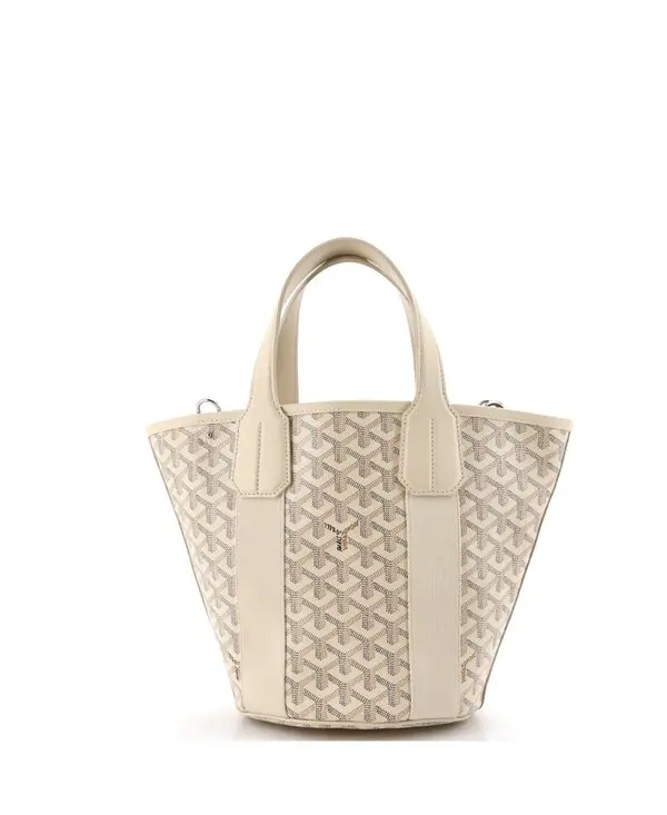 Goyard Pm Belharra Tote Coated Canvas - Neutral