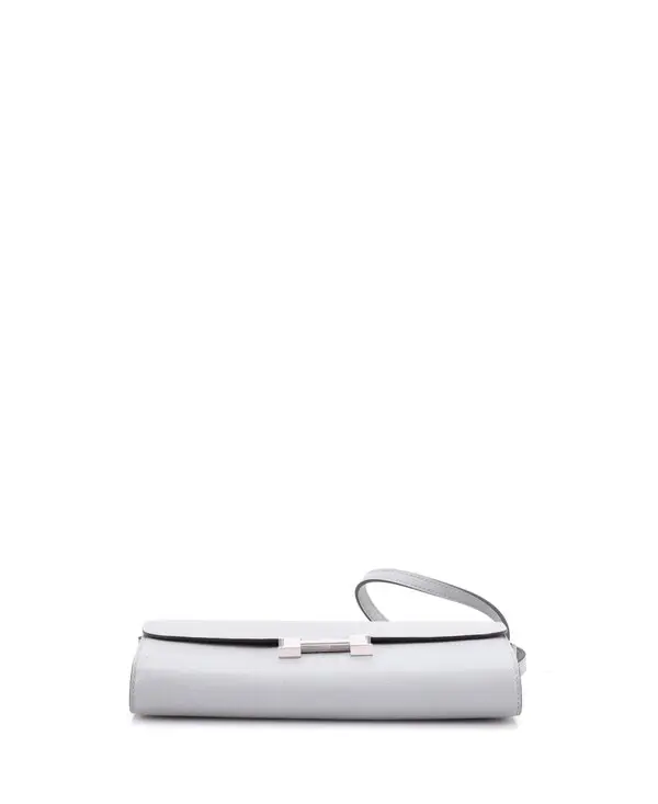 Hermès Constance To Go Wallet Evercolor - Gray