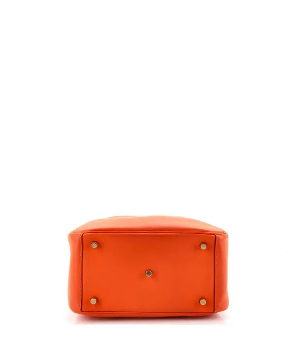 Hermès 26 Lindy Bag Verso Swift - Orange