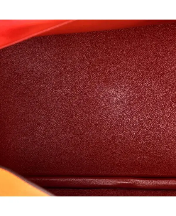 Hermès 26 Lindy Bag Verso Swift - Orange