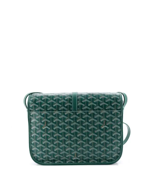 Goyard Mm Belvedere Ii Messenger Bag Coated Canvas - Green