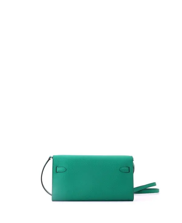 Hermès Kelly To Go Wallet Epsom - Green