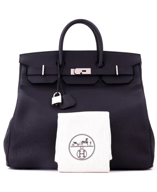 Hermès Hac 40 Handbag In Togo Leather