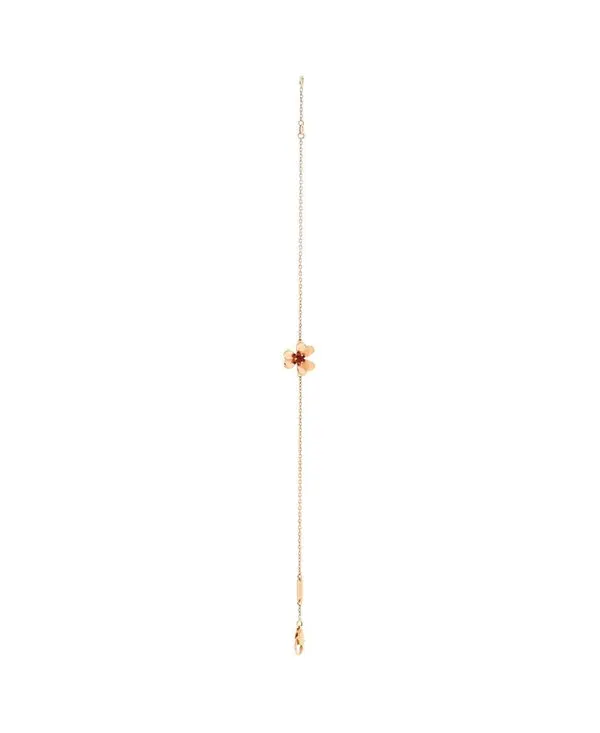 VAN CLEEF & ARPELS Mini Frivole Bracelet 18k Rose With Ruby