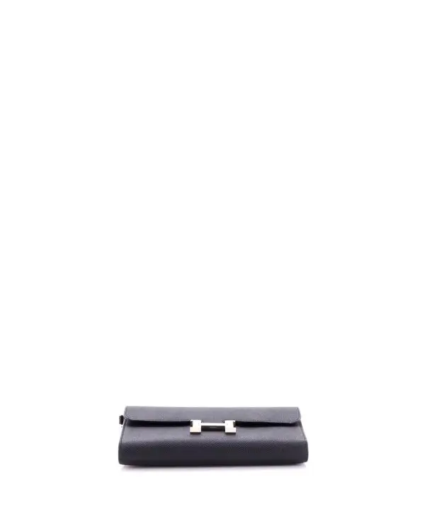 Hermès Constance To Go Wallet Epsom - Black