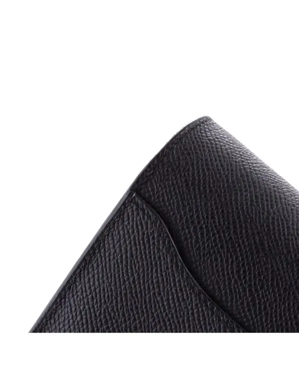 Hermès Constance To Go Wallet Epsom - Black