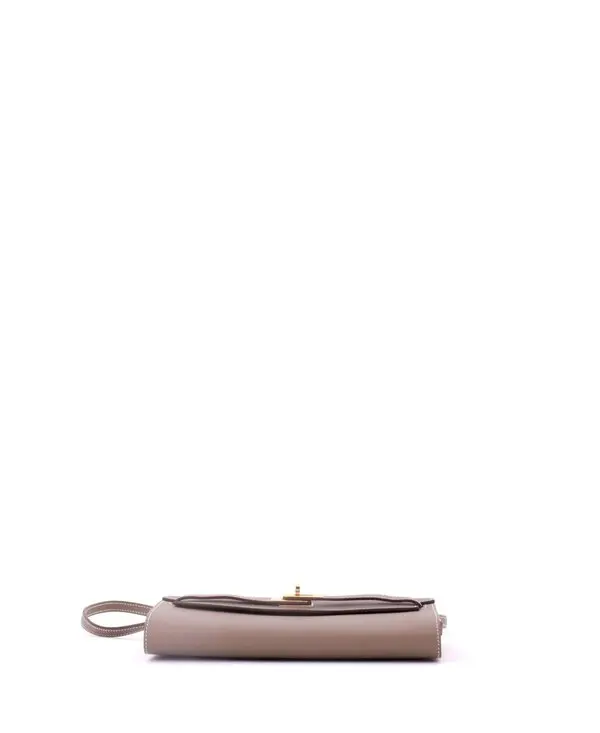 Hermès Kelly To Go Wallet Evercolor - Gray