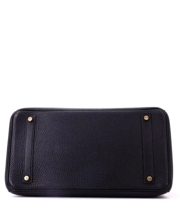 Hermès Birkin 35 Handbag Black Togo With Gold Hardware - Noir