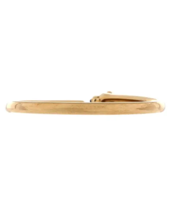 CARTIER Panthere De Open Cuff Bracelet 18k With Onyx And Tsavorite