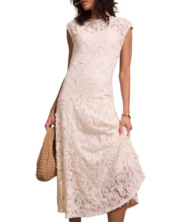 Mint Velvet Lace Maxi Dress