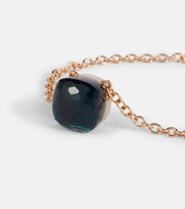 Pomellato Nudo 18kt Gold And Topaz Necklace