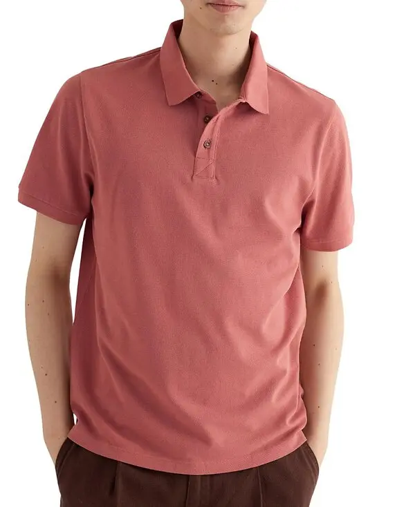 SEASALT CORNWALL Balefire Polo Shirt - Rose Dew