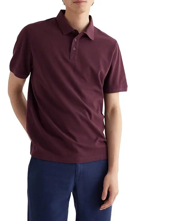 SEASALT CORNWALL Balefire Polo Shirt - Timber