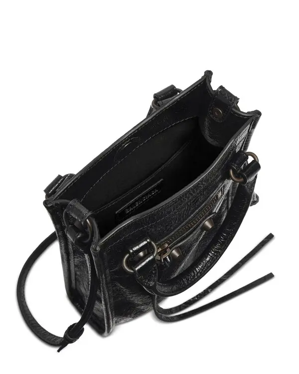 Balenciaga Le City Tote Phone Holder - Black