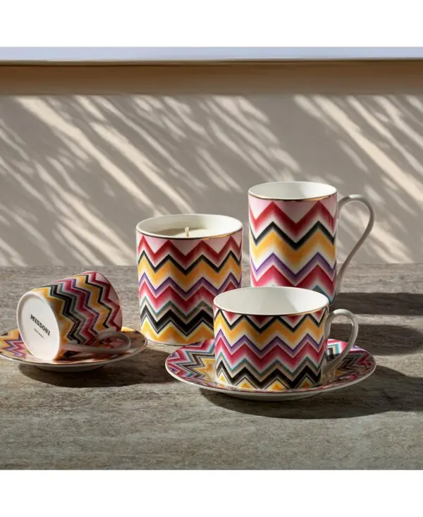 Missoni Marrakech Coffee Cup & Saucer, Set Of 6