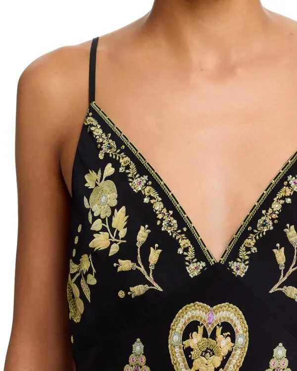 Camilla Silk Printed Maxi Dress