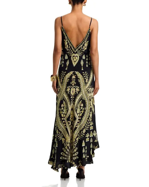 Camilla Silk Printed Maxi Dress