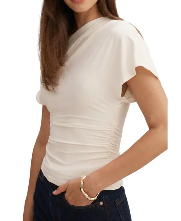 EVER NEW Maia Asymmetrical One Shoulder Top