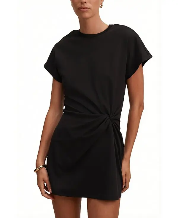 EVER NEW Rose T-shirt Twist Mini Dress