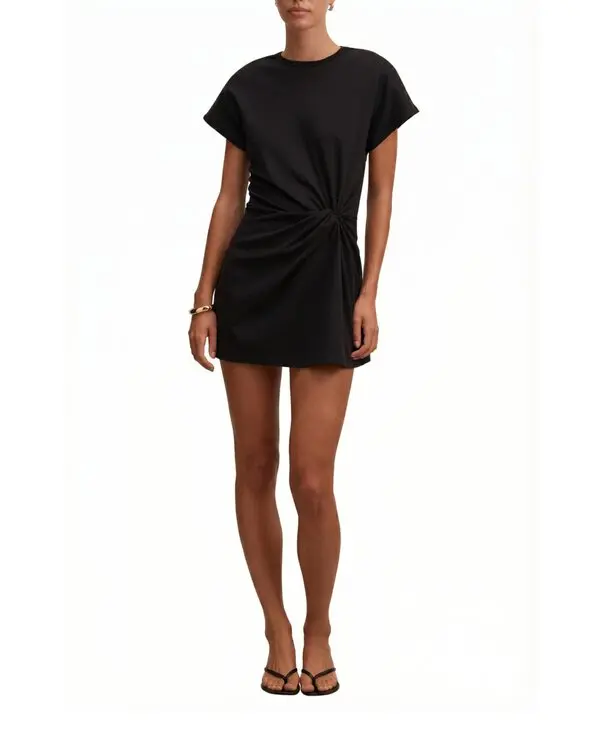 EVER NEW Rose T-shirt Twist Mini Dress