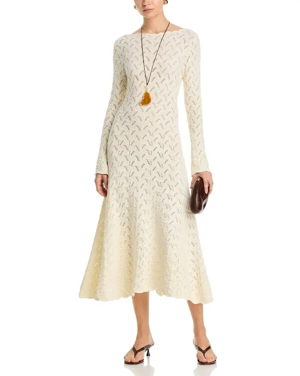 Cara Cara Avril Pointelle Dress
