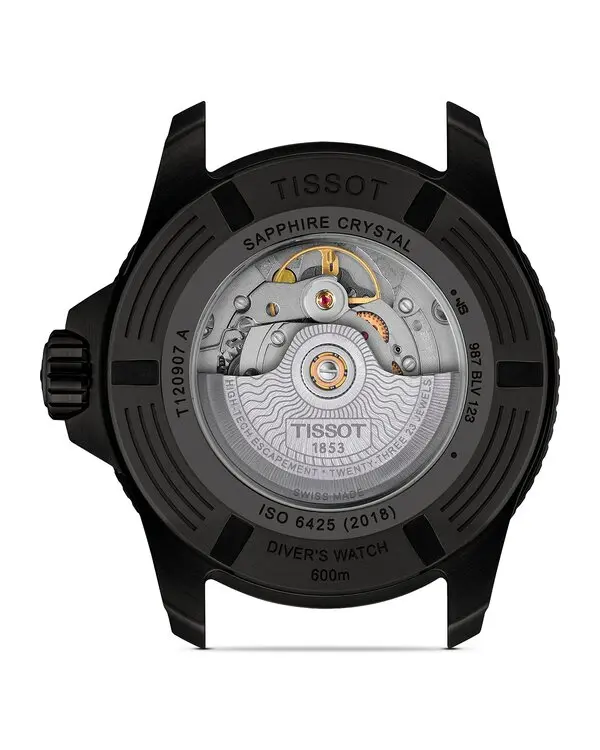 TISSOT Seastar 2000 Professional Powermatic 80 Watch, 44mm - Grey Gradient