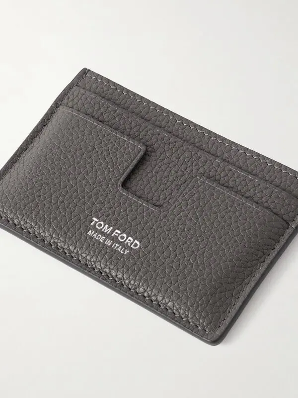 TOM FORD Full-grain Leather Cardholder