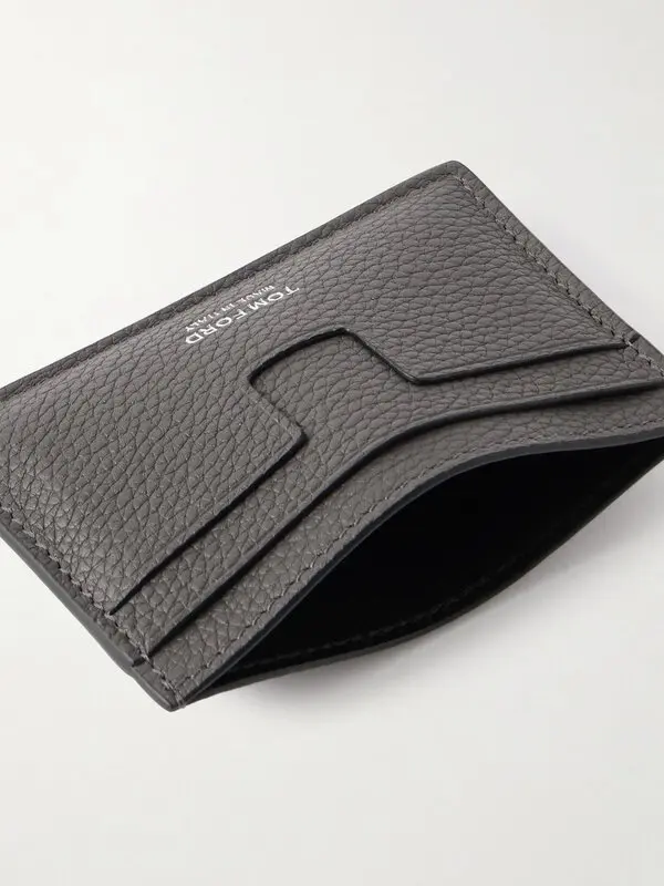 TOM FORD Full-grain Leather Cardholder