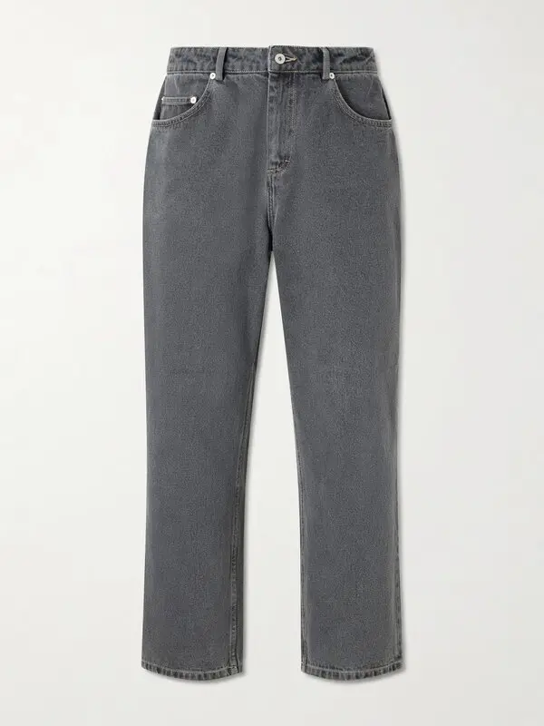 Folk Barrel-leg Jeans