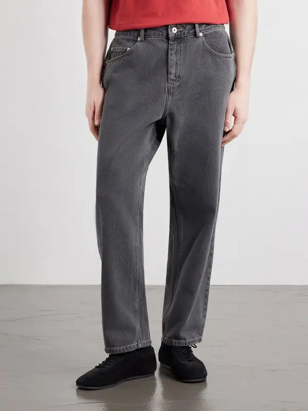 Folk Barrel-leg Jeans