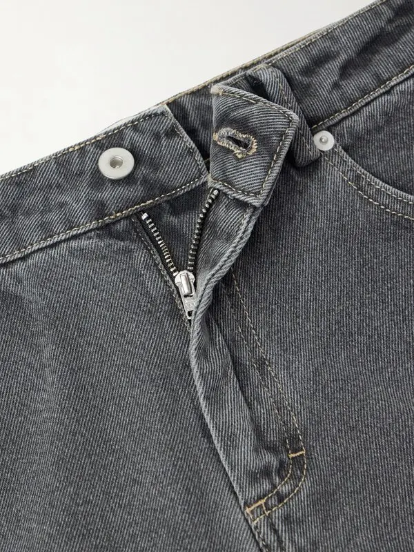 Folk Barrel-leg Jeans
