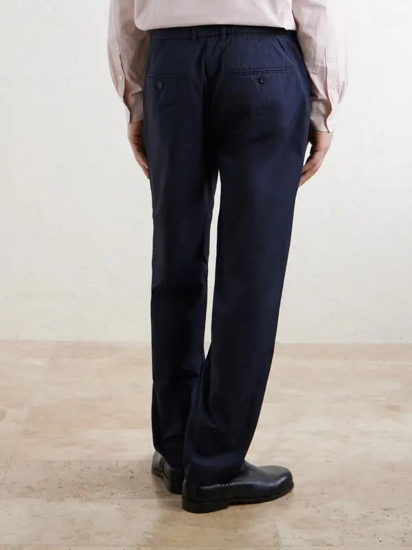 Nn07 Brendan 10042 Straight-leg Organic Cotton-blend Chino